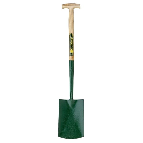 BULLDOG EVERGREEN DIGGING SPADE 28″ Wood – Talbot Turf